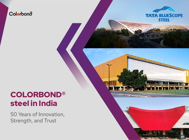 COLORBOND® steel in India: 50 Years ofInnovation, Strength, and Trust ...